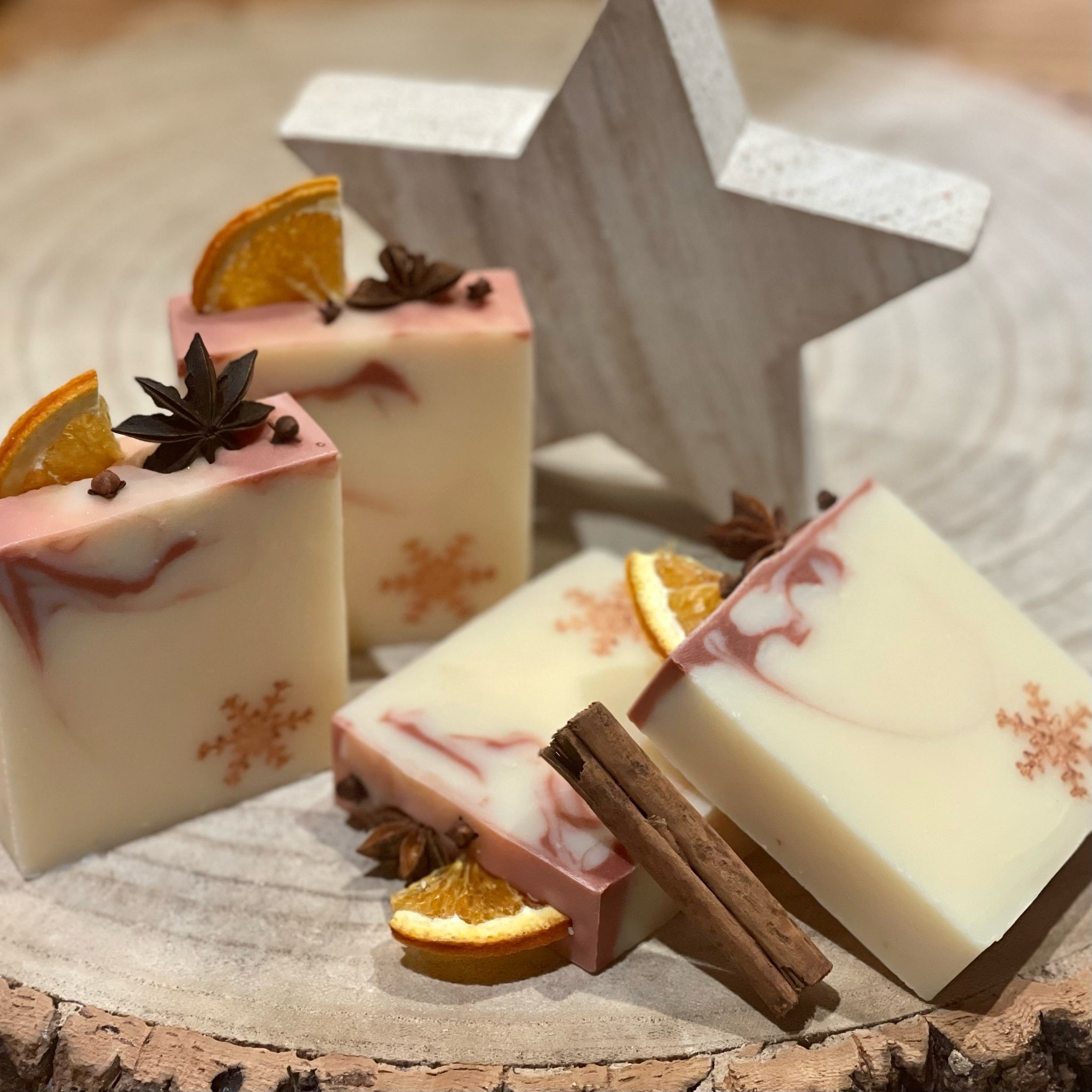 Christmas Handmade Soap Gift Christingle | Winters Washes